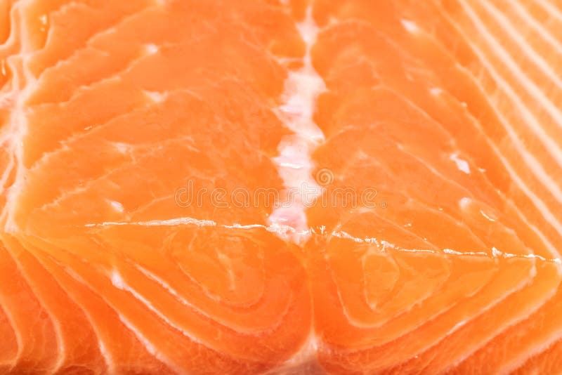 Fresh Salmon Fish Meat Texture Stock Photo - Image of steak, orange ...