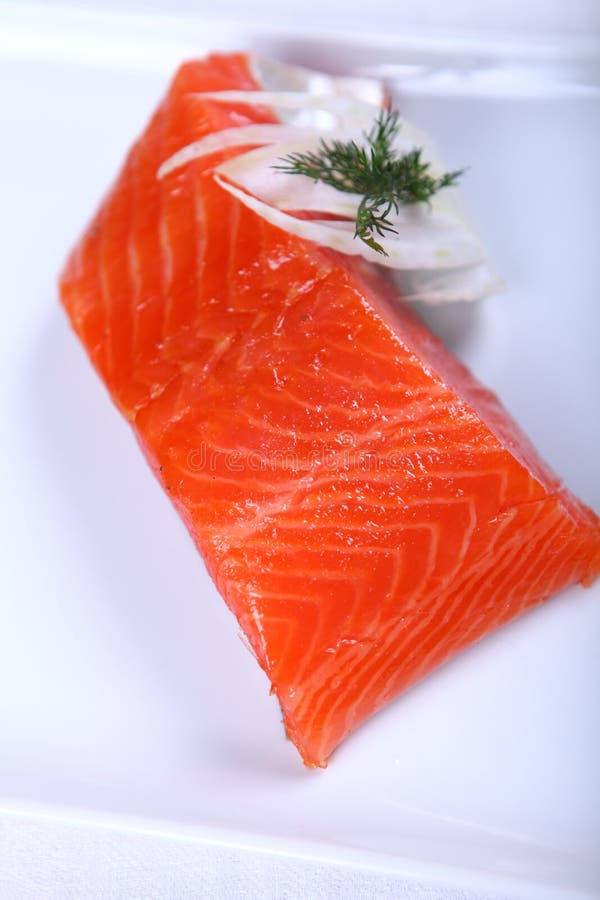 Fresh salmon stock image. Image of fish, closeup, sashimi - 31249297