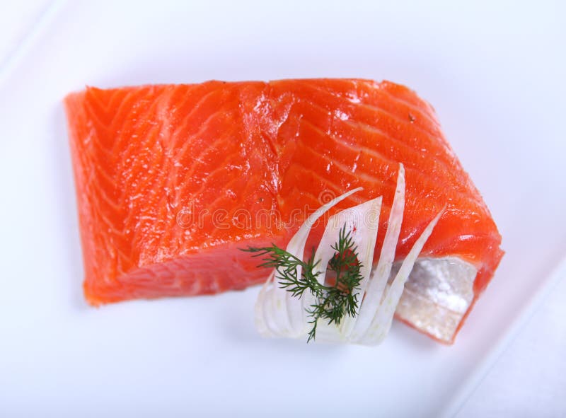 Fresh salmon stock photo. Image of closeup, uncooked - 31249298