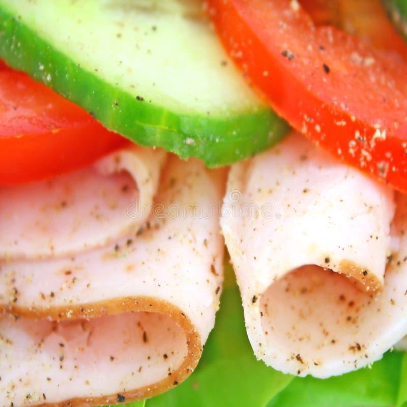 Fresh sandwich stock photo. Image of organic, green, close - 12304124