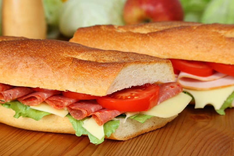Fresh sandwich stock image. Image of gourmet, turkey - 15934747