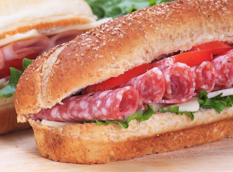 Fresh Sandwich stock image. Image of cheese, table, turkey - 23384351