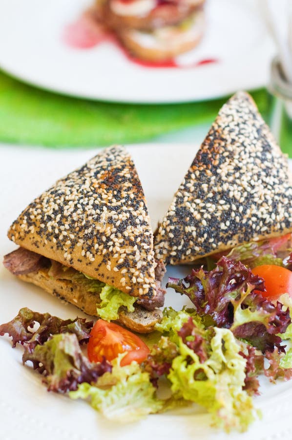 Fresh sandwich stock photo. Image of healthy, sandwich - 23553862