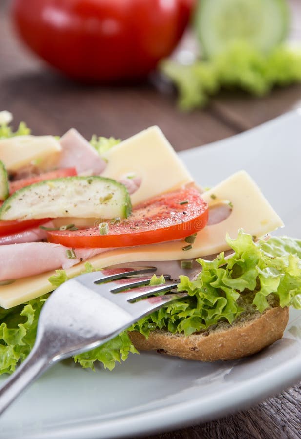 Fresh Sandwich stock photo. Image of chicken, food, fresh - 28617630