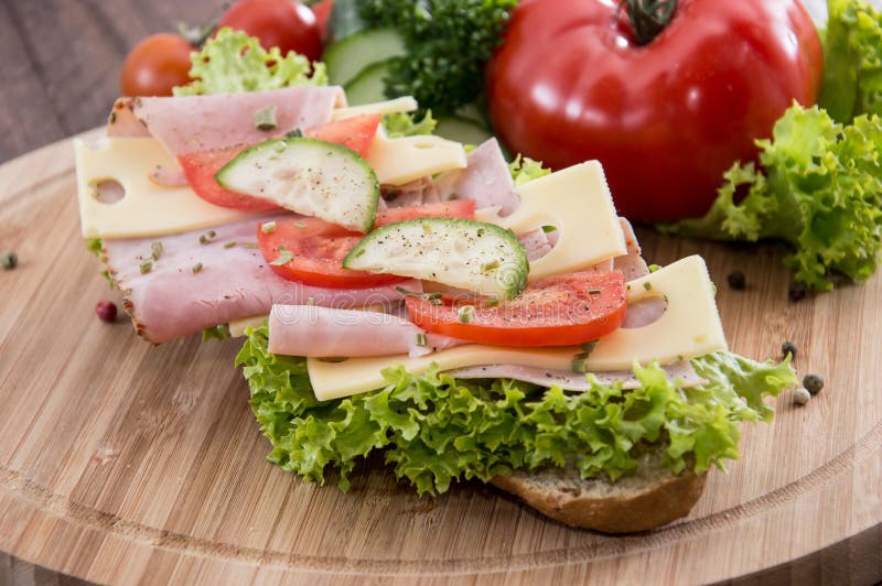 Fresh Sandwich stock image. Image of french, bread, snack - 28617669