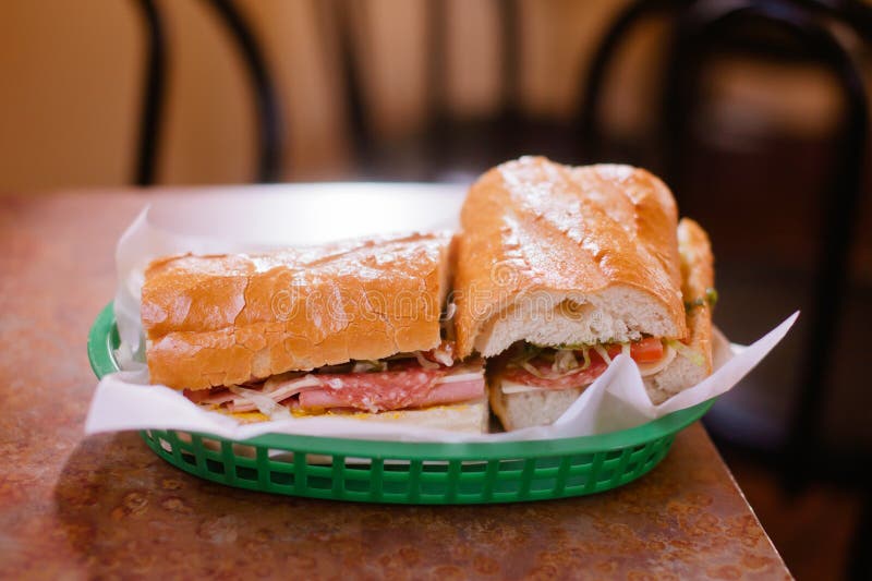 Sandwich in the basket stock photo. Image of breakfast - 28579520