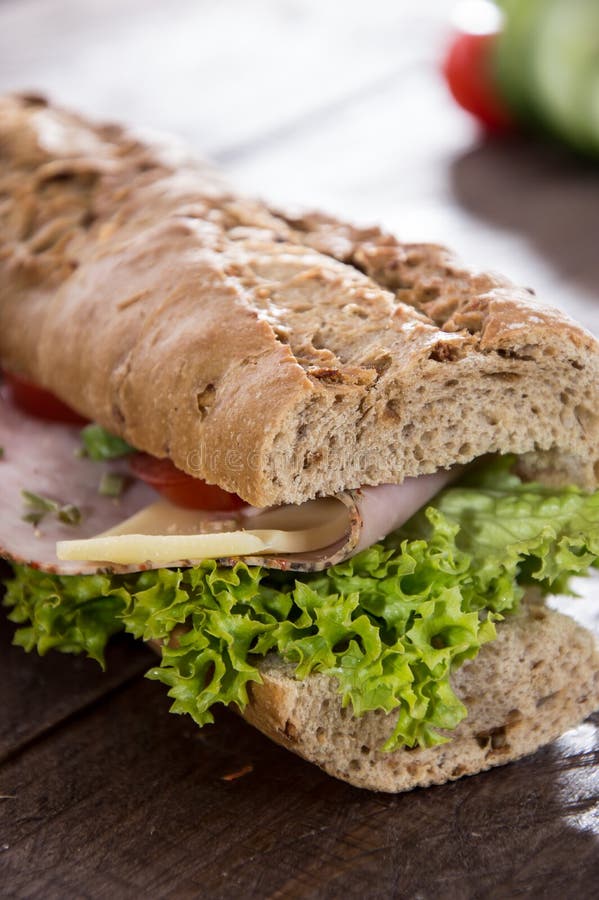 Fresh Sandwich stock image. Image of sandwich, fastfood - 33817441