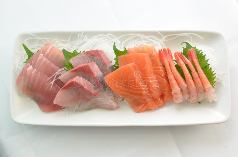 Fresh Sashimi stock photo. Image of dishes, sashimi, tuna - 24645246