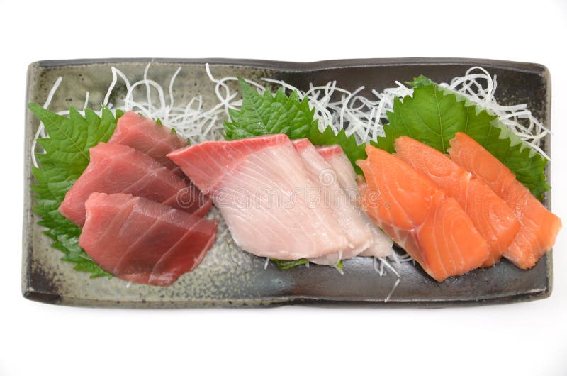 Fresh sashimi stock image. Image of yellowtail, sashimi - 27421431