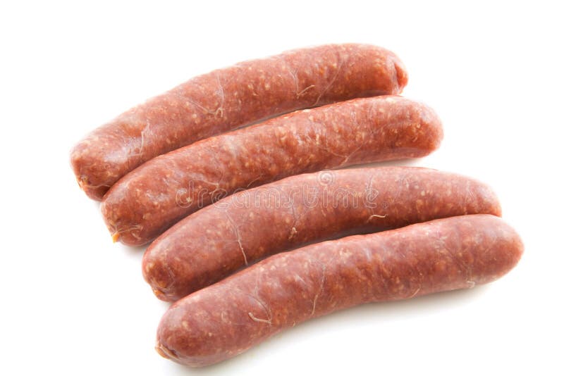Fresh sausage stock image. Image of display, kitchen - 12131425