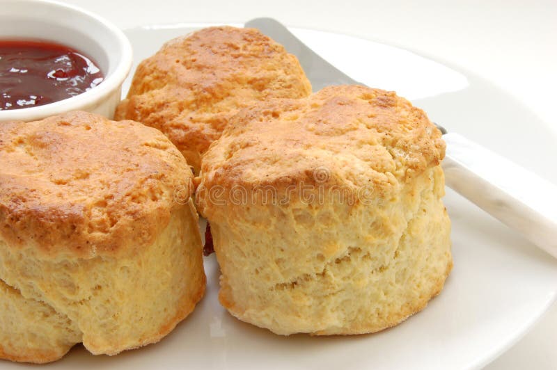 Fresh scones stock image. Image of diet, england, conserve - 1566521