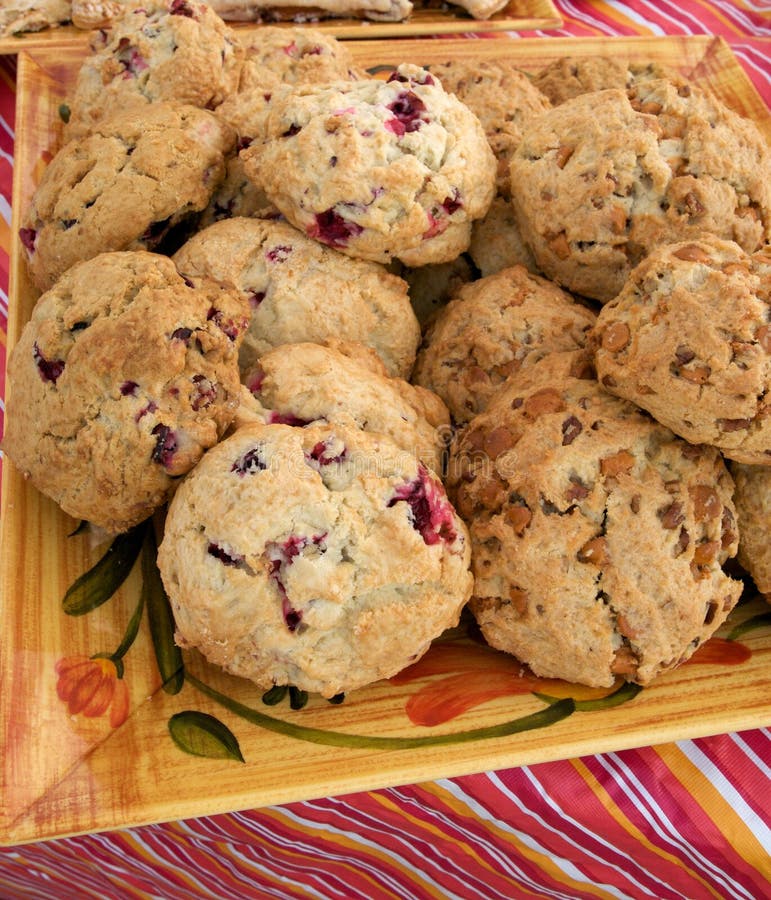 Fresh Scones stock image. Image of sugar, market, cookies - 5596707
