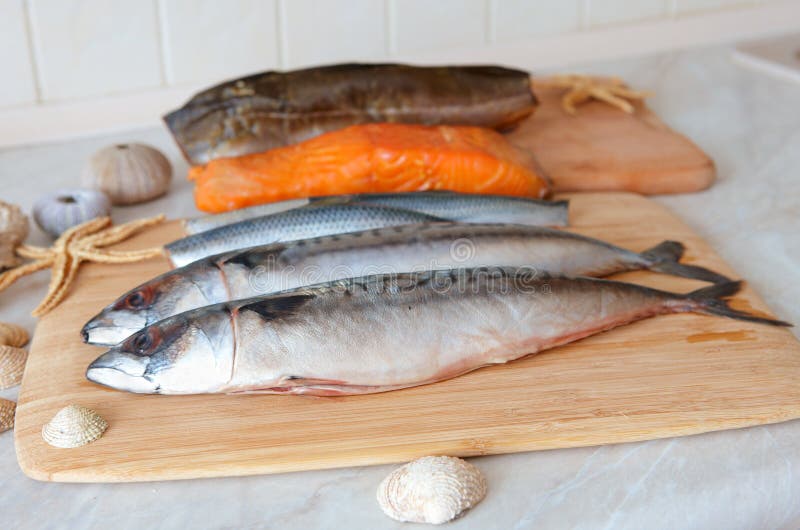 Fresh sea fish stock photo. Image of prepared, food, ocean - 12523686