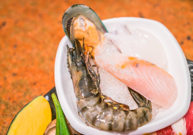 .Fresh shrimp stock image. Image of close, cook, food - 74001619