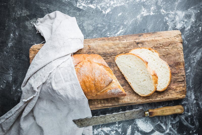 Fresh slice bread stock photo. Image of bread, healthy - 145669290