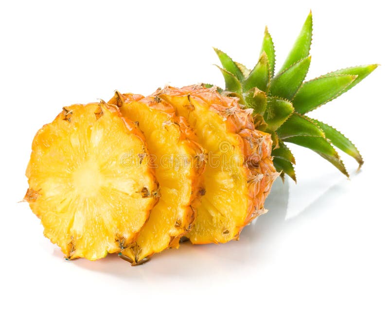 Fresh slice pineapple stock photo. Image of food, healthy - 18291620