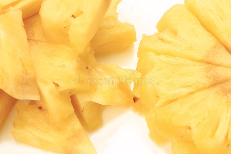 Fresh slice pineapple stock image. Image of healthy, eating - 27273829