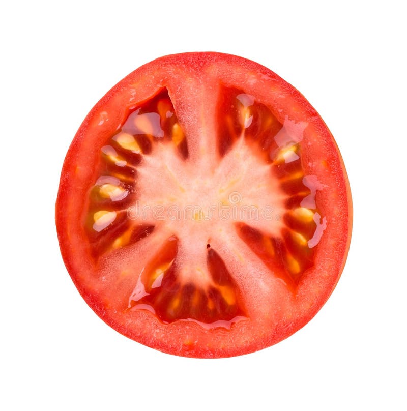 Slice of tomato stock photo. Image of piece, lunch, organic - 34576154