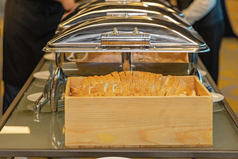 Sliced Bread Basket stock photo. Image of balkans, slice - 242565360