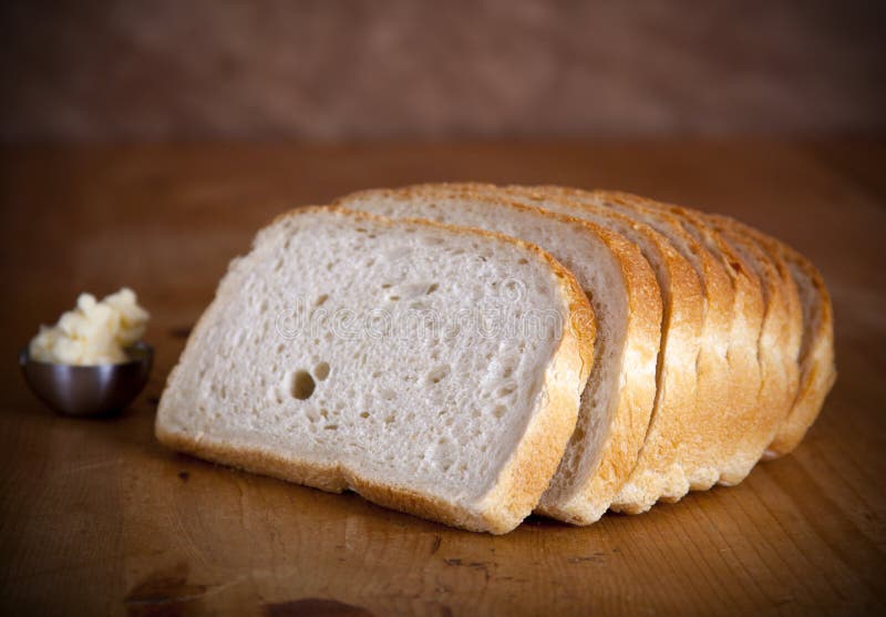 Fresh sliced bread stock photo. Image of board, gourmet - 31419994