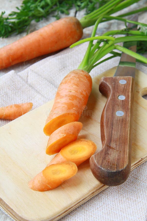 Fresh sliced carrots stock photo. Image of homemade, dinner - 19347682