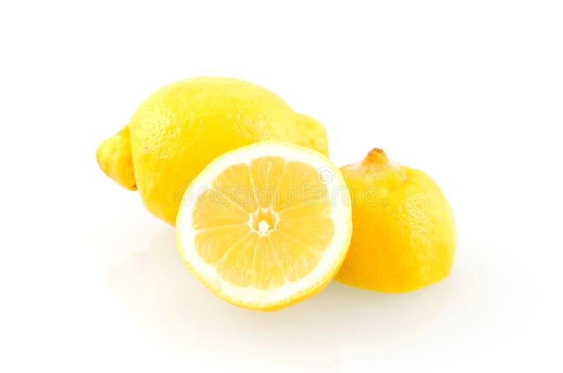 Fresh sliced lemon stock image. Image of health, healthy - 9980661
