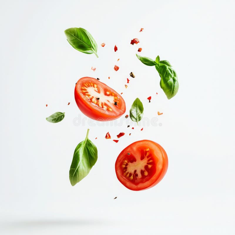 Vibrant Green Basil Spices Motion Stock Photos - Free & Royalty-Free ...