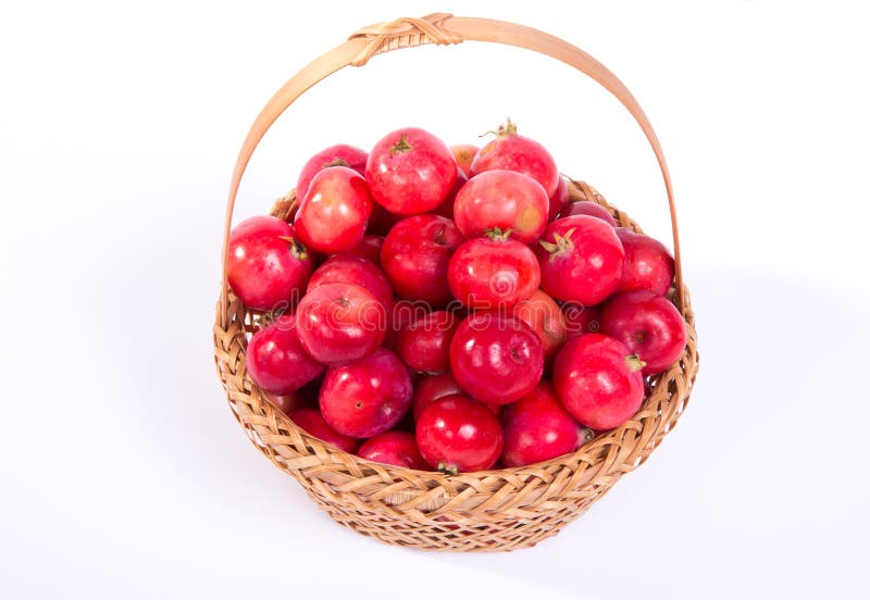 Fresh small red apples stock image. Image of color, organic - 34047515