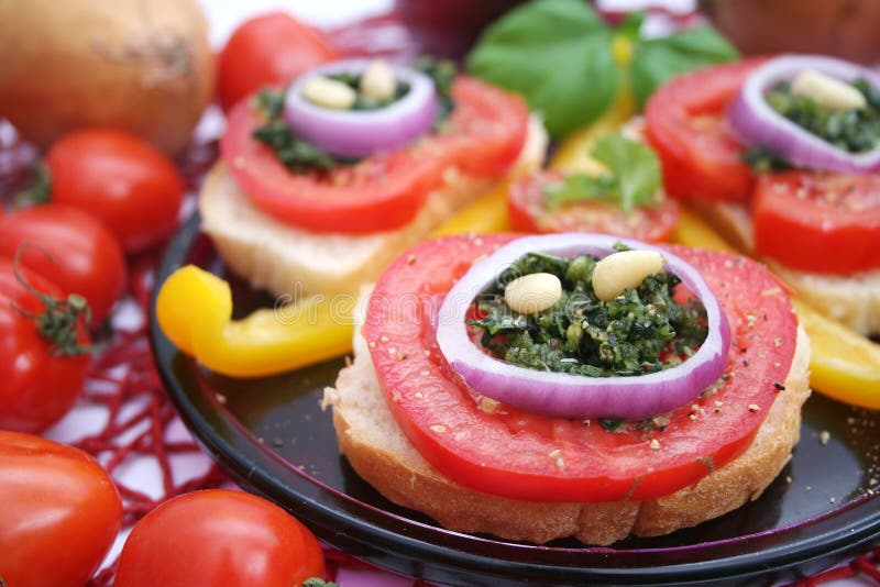 Fresh snack stock photo. Image of fresh, snack, bread - 37187906