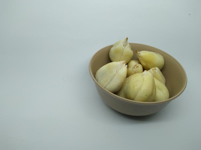 Fresh Snake Fruit without Skin Stock Image - Image of fruit, diet ...