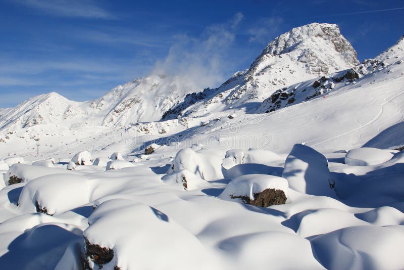 Fresh snow stock photo. Image of lanscape, clear, winter - 29004542