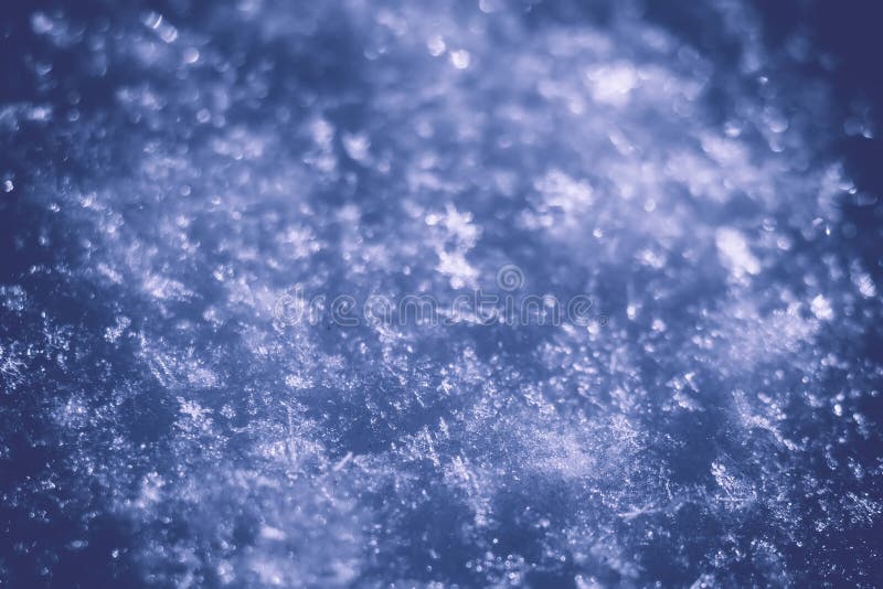 Fresh Snow Macro Retro stock photo. Image of natural - 83084280