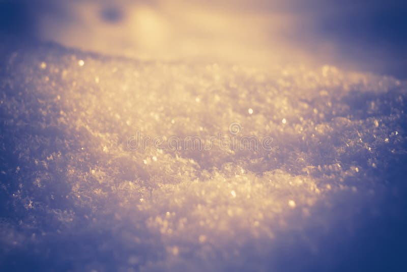 Fresh Snow Macro Retro stock image. Image of frosty, fresh - 84513843