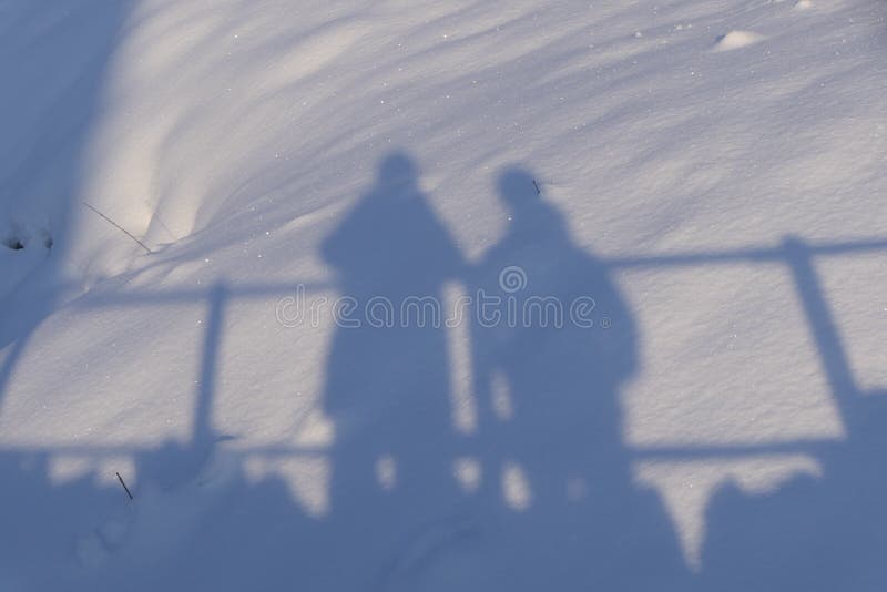 Fresh Snow Surface with Shadow Stock Photo - Image of abstract, surface ...