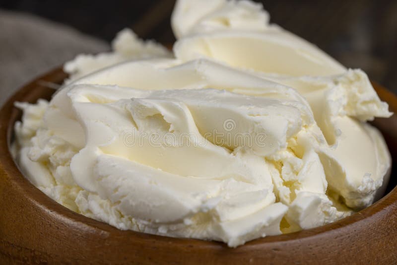 Fresh Soft Cheese for Cooking Different Types of Food Stock Photo ...