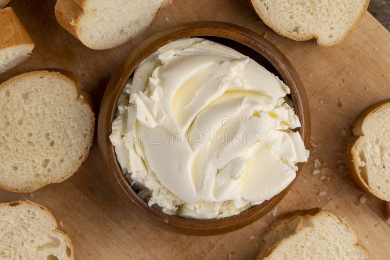 Fresh Soft Cheese for Cooking Different Types of Food Stock Photo ...