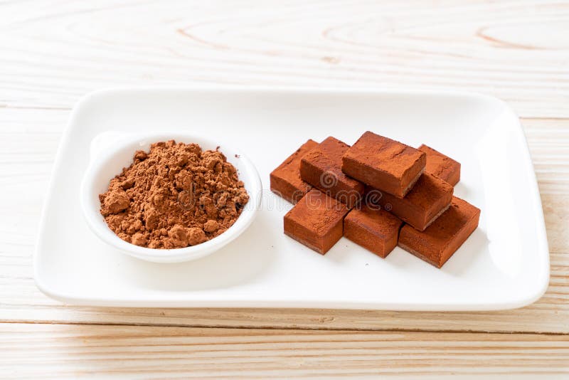 Fresh and soft chocolate stock photo. Image of fudge - 193343132