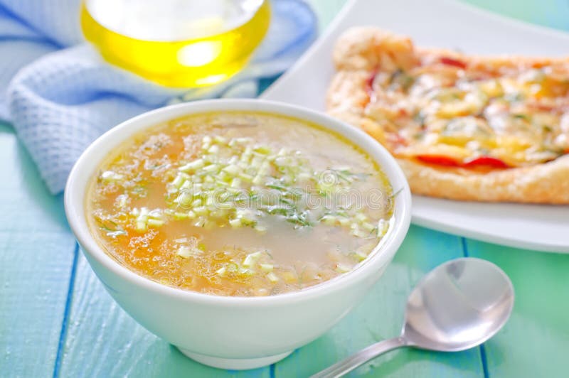 Fresh soup stock image. Image of healthy, liquid, clear - 34228379