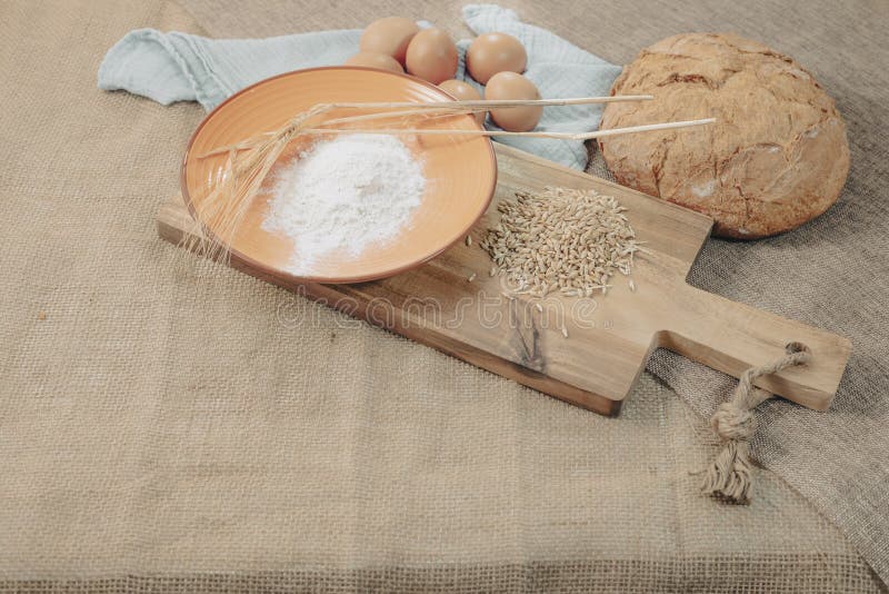 Fresh Sourdough Bread. Raw Material for the Production of Fresh and ...