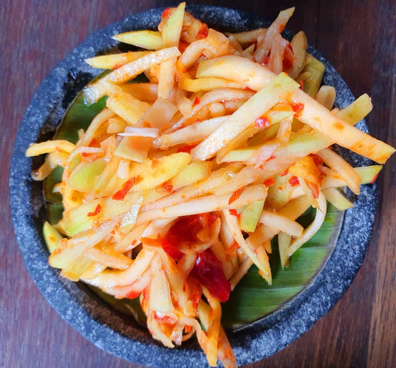 Fresh and Spicy Mango Sauce Stock Image - Image of food, fresh: 173775721