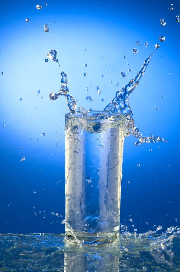 Fresh splash stock image. Image of light, bubble, glass - 9269297