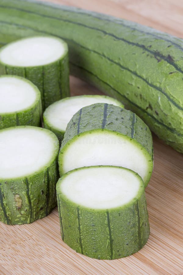 Fresh sponge gourd. stock photo. Image of color, pumpkin - 94951748