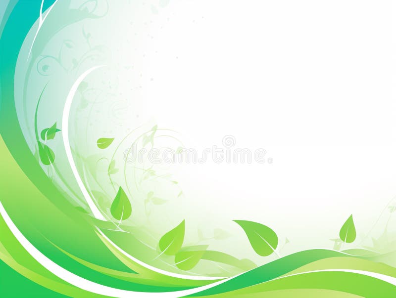 Fresh Spring Background - Green Nature Abstract Design Stock ...