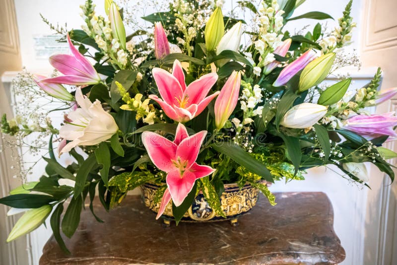 Fresh spring flowers stock photo. Image of beautiful - 262209422