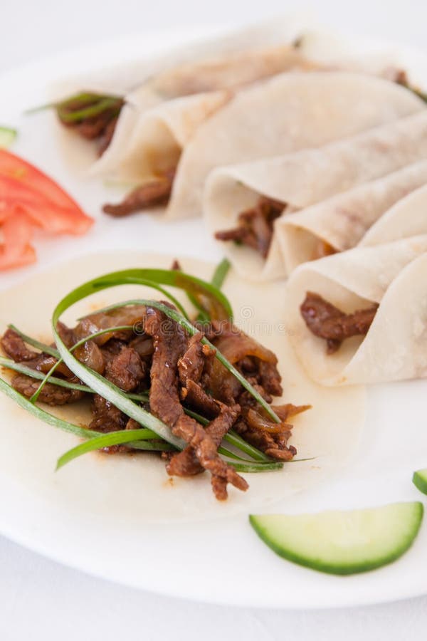 Fresh Spring Roll, Chinese Food. Stock Photo - Image of culinary ...