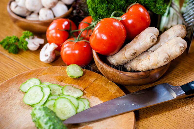 Fresh spring vegetables stock photo. Image of arrangement - 53120210