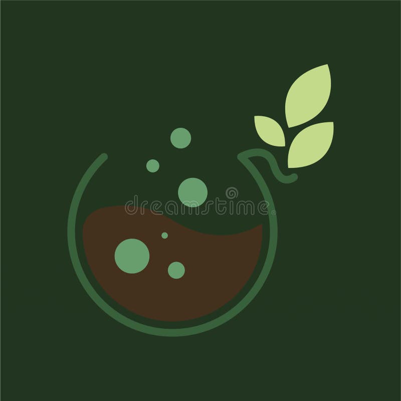 Fresh sprout logo template stock vector. Illustration of business ...
