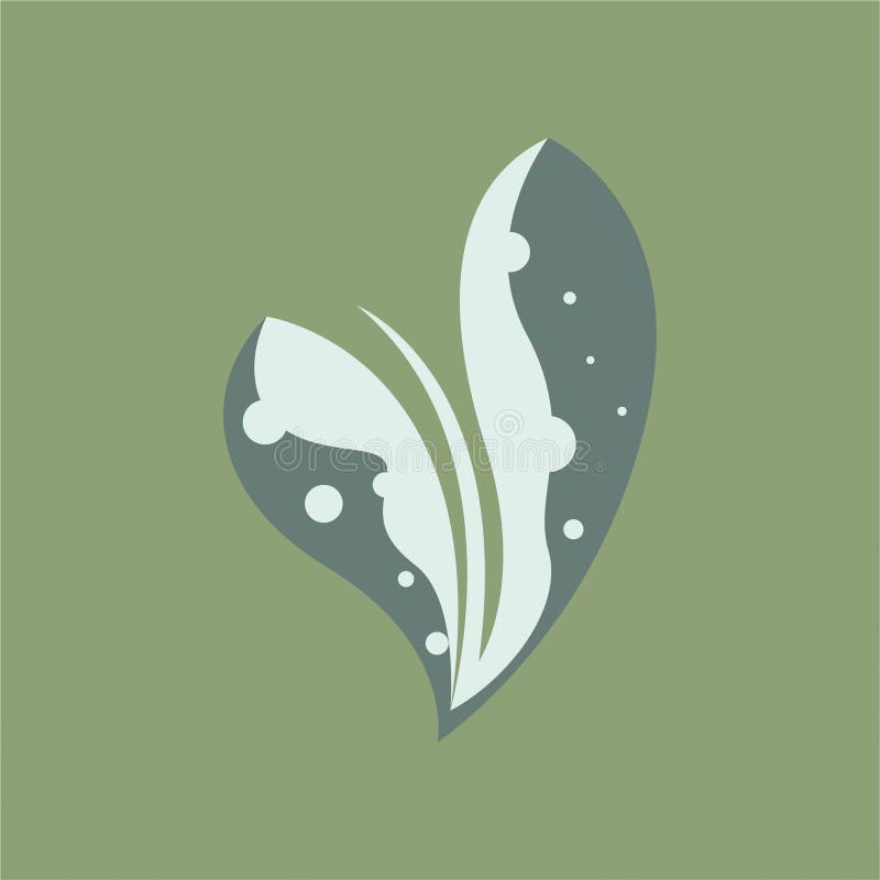 Fresh sprout logo template stock vector. Illustration of abstract ...