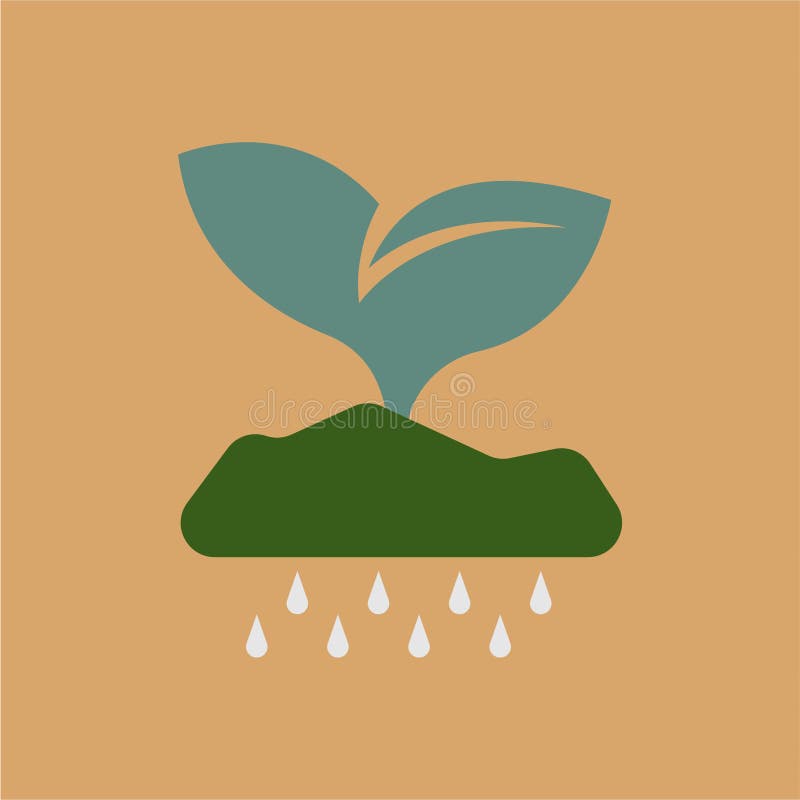 Fresh sprout logo template stock vector. Illustration of logo - 271761958