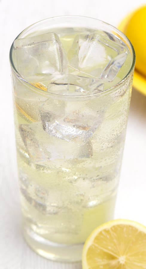 Fresh Lemonade on Ice stock image. Image of drink, antique - 120684861